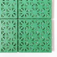 China Sporty Red PP Tiles for Outdoor Volleyball Tennis Badminton and Basketball Court for sale