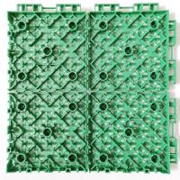 China Sporty Red PP Tiles for Outdoor Volleyball Tennis Badminton and Basketball Court for sale