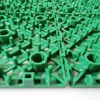 China Sporty Red PP Tiles for Outdoor Volleyball Tennis Badminton and Basketball Court for sale