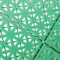 China Sporty Red PP Tiles for Outdoor Volleyball Tennis Badminton and Basketball Court for sale