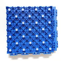 China Green PP Tiles for Shock Absorption Volleyball Tennis Badminton Basketball Court for sale