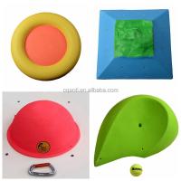 China NO Inflatable Indoor Outdoor Rock Climbing Walls With Climbing Holds for sale