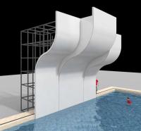 China Indoor Aqua Climb Sport Customized Color Swimming Pool Climbing Wall for Aqua Sport for sale