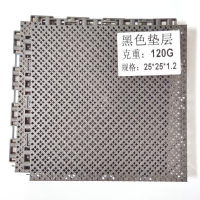 China Blue PP Tiles Volleyball Tennis Badminton Basketball Court Outdoor Sports Gym Flooring for sale
