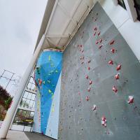 China 5-10 Passenger Indoor Outdoor Bouldering Rock Climbing Walls For Adults for sale