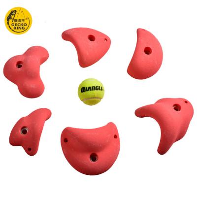 China Max Capacity 100-500kg Completed Installation of Rock Climbing Wall Holds Hardware for sale