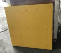 China 1000*1000mm GRP Material Flat Rock Climbing Wall Panels For Outdoor Projects for sale