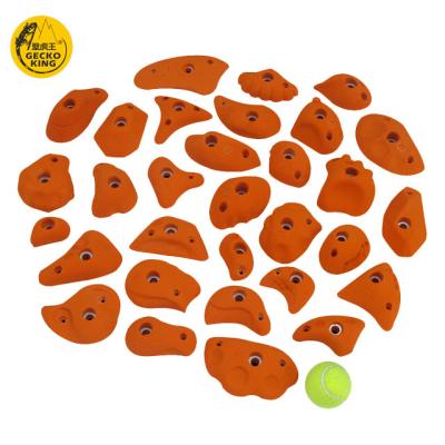 China Customized GRP Material Rock Climbing Holds by GeckoKing and Ideal for Adult Climbers for sale