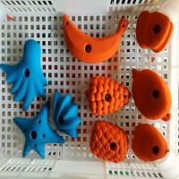 China Customized GRP Material Rock Climbing Holds by GeckoKing and Ideal for Adult Climbers for sale