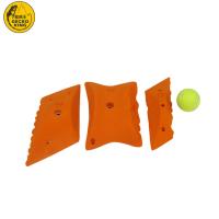 China Upgrade Your Training Center with 3 PIECE GRP Material Adult Rock Climbing Wall Holds for sale