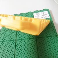China Blue Colors 390g PP Tiles Ideal Choice for Volleyball Tennis Badminton Basketball Court for sale