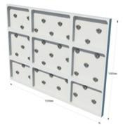 China Composite Fiberglass Rock Climbing Wall Panel for Climbing Gym Max Capacity 100-500kg for sale