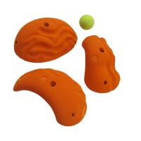China Rock Climbing Wall Holds 2 Pieces/Pack NO Inflatable ISO9001/CE/RoHS/IFSC/UIAA Certified for sale