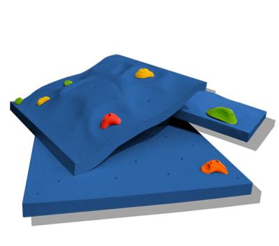 China 900MM*900MM*50MM*8T Outdoor 3D Panels Series Rock Climbing Wall for Outdoor Activities for sale