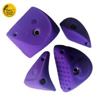 China Adult-Friendly GRP Material Rock Climbing Holds Wall with T-nuts for sale