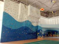 China 1000mm*1000mm*50mm*8T Steel Panel Rock Climbing Walls with Weather-resistant Material for sale