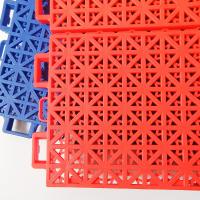 China Customized Size PP Tiles for Outdoor Volleyball Tennis Badminton Basketball Court for sale