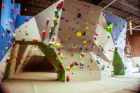 China Sports Park Occasion Kids Rock Climbing Walls with Max Capacity 100-500kg Wood Panel for sale