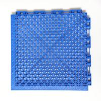 China 110g PP Tiles Sports Court Outdoor Gym Flooring for Volleyball Badminton Basketball for sale