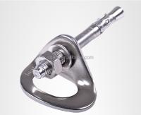China Rock Climbing Gear Stainless Steel Strong 25 Kn Bolt Hanger for Outdoor Adventures for sale