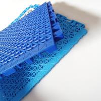China 110g PP Tiles Sports Court Outdoor Gym Flooring for Volleyball Badminton Basketball for sale