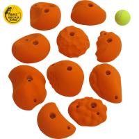 China Adults Outdoor Playground GRP Rock Climbing Wall Bouldering Holds with Durable Material for sale