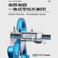 China Customizable Logo 330g Rock Climbing Aerial Work Rope Abseil 8 Figure Ring Descender for sale