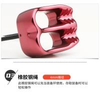 China CE certified Outdoor climbing gear for High strength aluminium alloy and ATC protection for sale