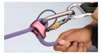 China CE certified Outdoor climbing gear for High strength aluminium alloy and ATC protection for sale