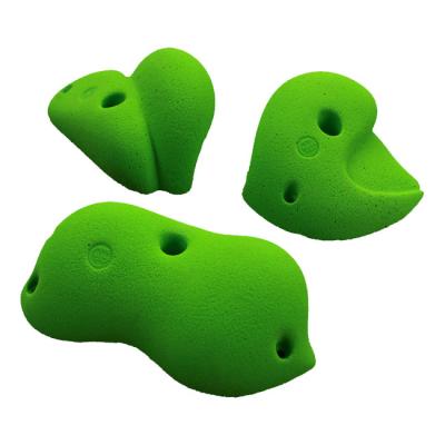 China Outdoor Training Climbing Walls Polyurethane Climbing Holds in Colorful Design for sale
