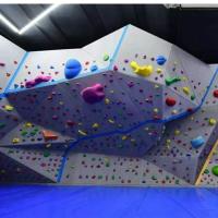 China Green Professional Indoor Rock Climbing Wall Volumes for Climbers Playground Essential for sale