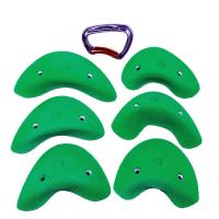 China Outdoor PU Material Rock Climbing Holds For Public Playground for sale