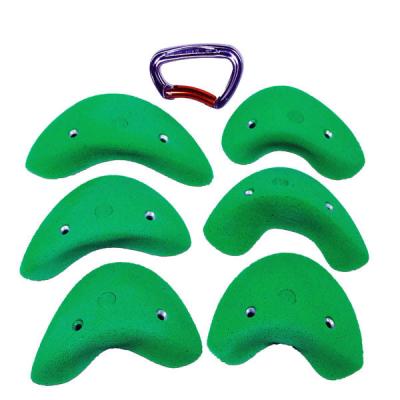 China Outdoor PU Material Rock Climbing Holds For Public Playground for sale