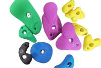 China Colorful Adult Bouldering Climbing Wall Rock Climbing Holds with Customizable Design for sale