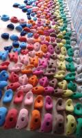 China GRP Material Mixed Colors Indoor/Outdoor Kids Rock Climbing Wall Holds for Children for sale