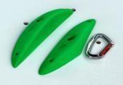 China Green Bouldering Wall Climbing Holds for Home Kids Zone Durable and Long-Lasting for sale