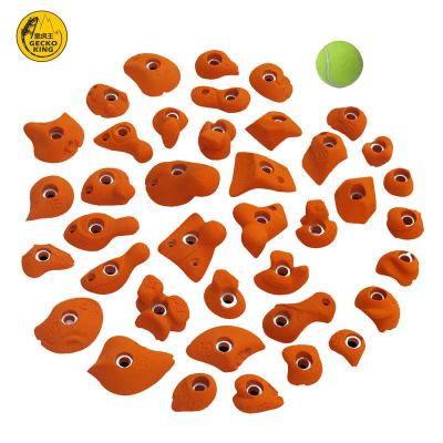 China 39 pcs Most Economical Pack of GRP Indoor Mini Rock Climbing Holds GRP Reinforced for sale