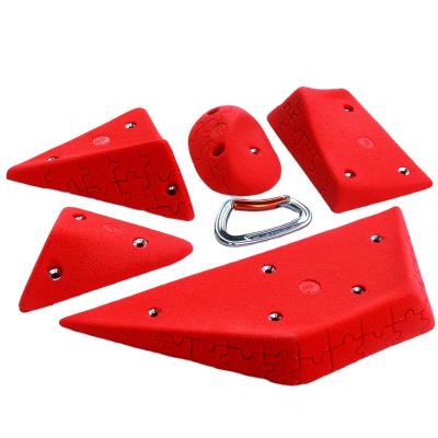 China NO Inflatable Various Color PU Material Escalada Deportiva Rock Climbing Volumes for sale