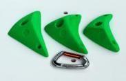 China NO Inflatable Green Resin Holds for within Indoor and Outdoor Rock Climbing Wall for sale