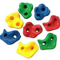 China Customized Kids Plastic Rock Climbing Holds for Outdoor/Indoor NO Inflatable Activities for sale