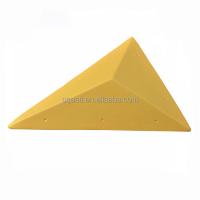 China Yellow GRP Material Bouldering Wall Volumes for Indoor Climbing Package Quantity 1pc for sale