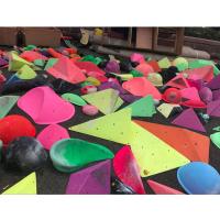 China Indoor Rock Climbing Wall Volumes in Red XXL Size for Bouldering Performance for sale