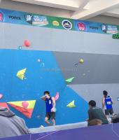 China Adult GRP Reinforced Resin Solid Fiberglass Bouldering Climbing Volume for sale