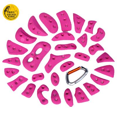 China 30 Pieces Adult Rock Climbing Training Holds Crimps for Training Center Sturdy and Strong for sale