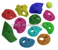 China Medium Durable Resin Indoor Equipment Pocket Rock Climbing Holds with GRP-Fiberglass Reinforcement for sale
