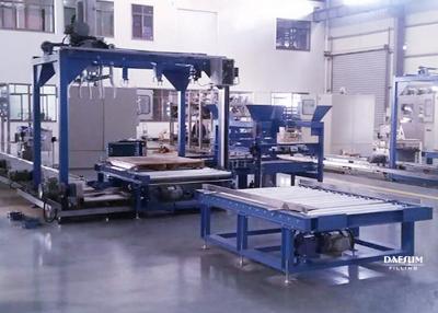 China Fully Automatic 200L Drum Palletizer with 160 Barrels/Hour Capacity for Industrial Automation for sale