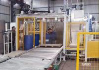 China Fully Automatic 200L Drum Palletizer with 160 Barrels/Hour Capacity for Industrial Automation for sale