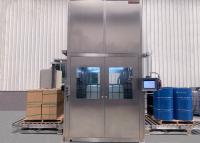 China 200L IBC Visual Positioning Automatic Pallet Filling Machine - 35-40 Drums/Hour Capacity with AGV Integration for sale