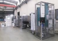 China GZ25-4CSM Four Nozzle Automatic Pail Filling Machine with Depalletizer - 18-40L Capacity, 800 Pails/Hour for sale