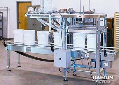 China 18-40L Pail Lid Capping Sealing Machine | 600-800 Pails/Hour Capacity | Automated Industrial Packaging Equipment for sale